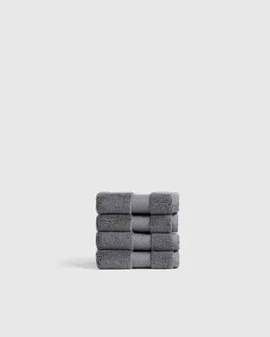 Quince Turkish Ultra Plush Washcloth - Slate