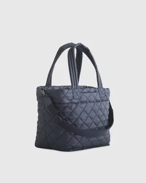Quince Transit Quilted Carry-all Tote - Navy