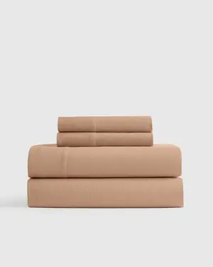 Quince European Linen Sheet Set - Latte