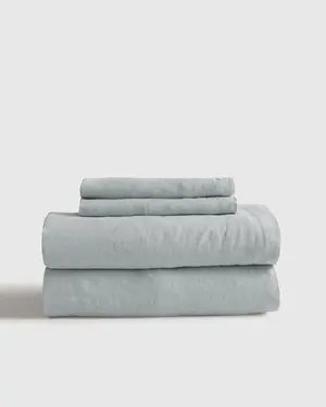 Quince European Linen Sheet Set - Mist