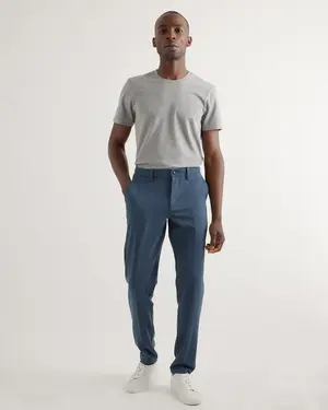 Quince Tapered Lounge/work Pants - Ocean