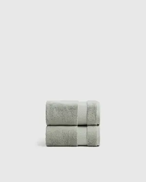 Quince Turkish Ultra Plush Hand Towel Eucalyptus