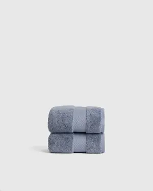 Quince Turkish Ultra Plush Hand Towel - Mineral