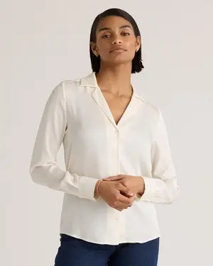 Quince Slim Fit Shirts For Women
