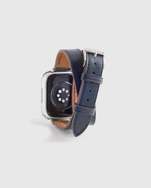 Quince Leather Double Wrap Smartwatch Band