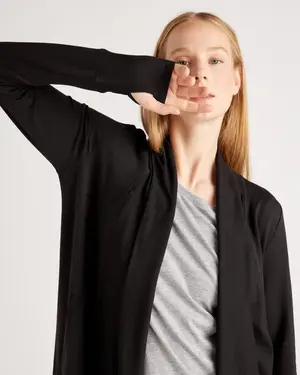 Quince French Terry Modal Cardigan