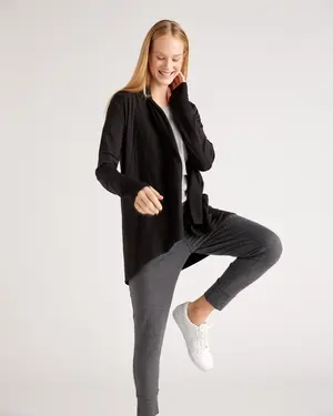 Quince French Terry Modal Cardigan