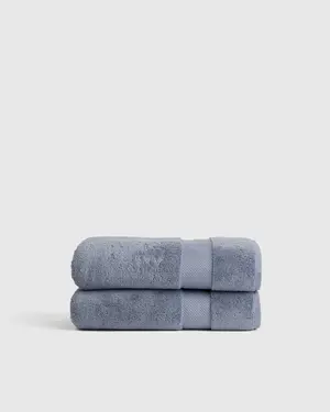 Quince Turkish Ultra Plush Bath Towel - Mineral