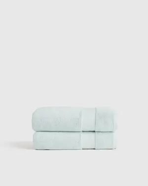 Quince Turkish Ultra Plush Bath Towel - Mist