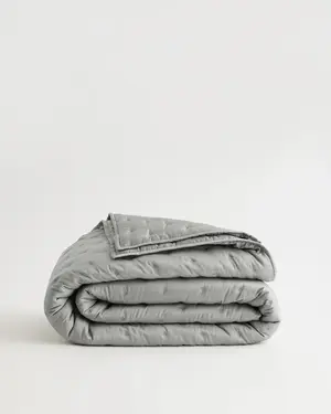 Quince Bamboo Dream Quilt Eucalyptus
