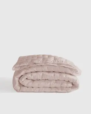Quince Bamboo Dream Quilt Soft Blush