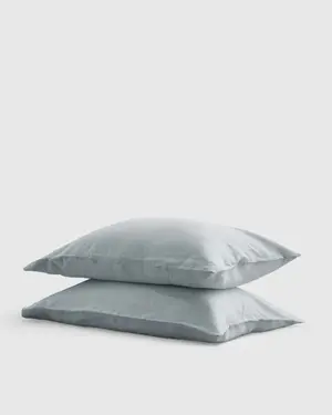 Quince European Linen Pillowcase Set - Mist