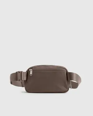 Quince Revive Nylon Belt Bag - Ash Grey