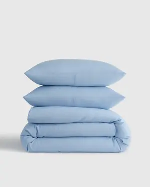 Quince European Linen Duvet Cover Set Marina