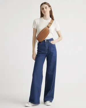 Quince Quinn Sling Bag - Cognac