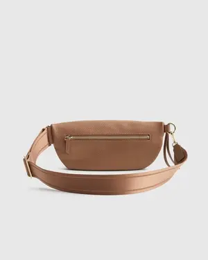 Quince Quinn Sling Bag - Cognac