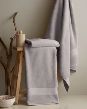 Quince Turkish Ultra Plush Bath Sheet - Grey