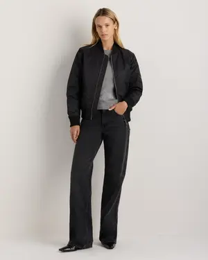 Quince Flight Nylon Bomber Jacket