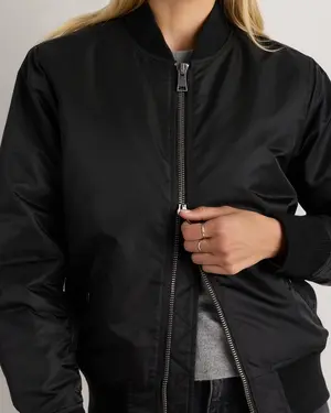 Quince Flight Nylon Bomber Jacket