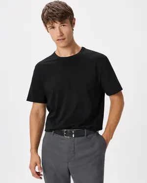 Quince Japanese Lotus T-shirt - Black