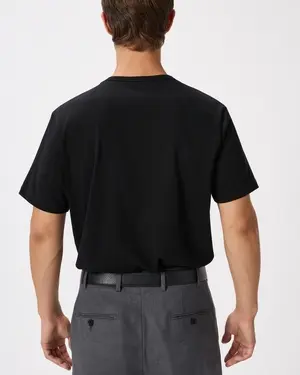 Quince Japanese Lotus T-shirt - Black