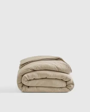 Quince Gauze Dream Quilt - Dune