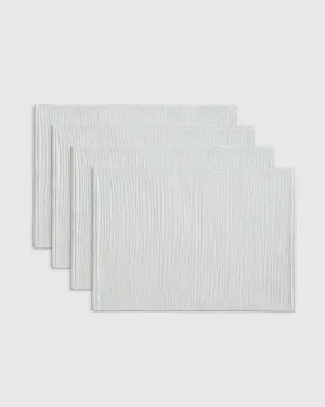 Quince Gauze Placemats, Set Of 4 - Mist
