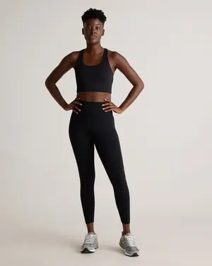 Quince Power-up High-rise Training Legging - Black