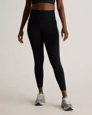 Quince Power-up High-rise Training Legging - Black