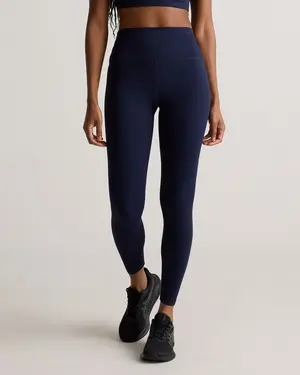 Quince Women's Power-up High-rise Training Legging Deep Navy