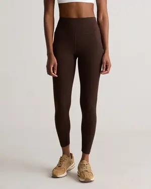 Quince Women's Power-up High-rise Training Legging Espresso