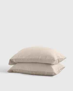 Quince Bamboo Pillowcase Set Sand