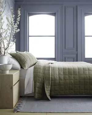 Quince Gauze Box Quilt - Olive