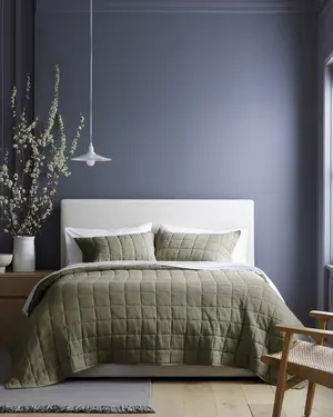 Quince Gauze Box Quilt - Olive