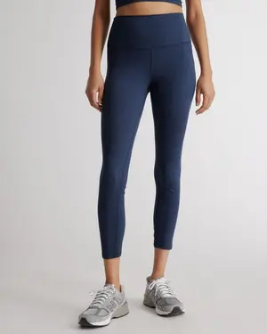 Quince Women's Ultra-soft High-rise Legging Heather Navy