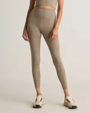 Quince Ultra-soft High-rise Legging - Heather Oatmeal