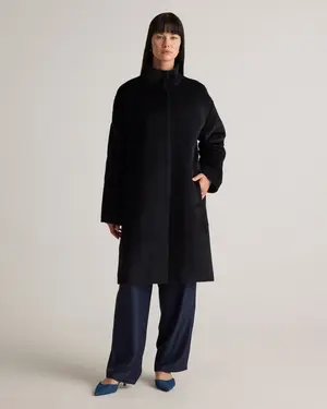 Quince Collared Coats For Women