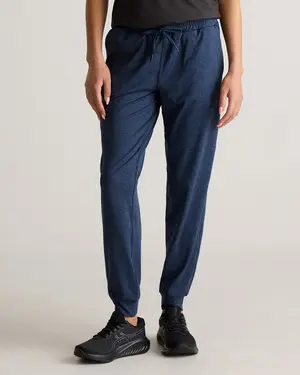 Quince Performance Joggers - Heather Navy