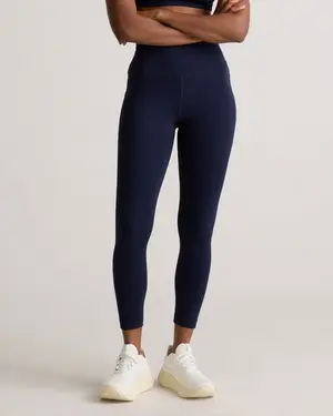 Quince Power-up High-rise Training Pocket Legging - Deep Navy