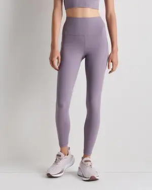 Quince Power-up High-rise Training Pocket Legging - Moonlit Grey