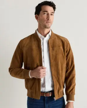 Quince Bomber Jackets For Men