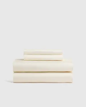 Quince Bamboo Sheet Set Ivory