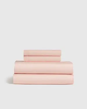 Quince Bamboo Sheet Set - Soft Pink