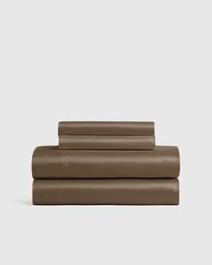 Quince Bamboo Sheet Set Walnut