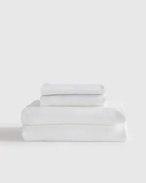 Quince Bamboo Sheet Set White