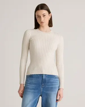 Quince Ribbed Knitwear For Women