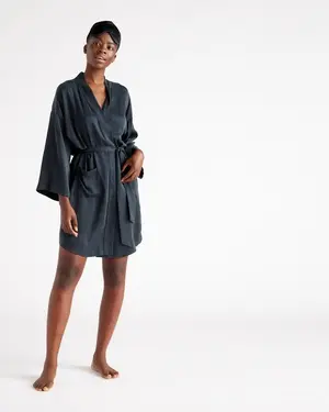 Quince Robe - Black