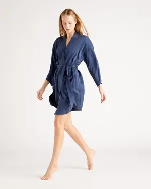 Quince Robe - Indigo