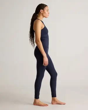 Quince Ultra-form High-rise Pocket Legging - Deep Navy