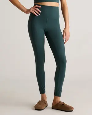 Quince Ultra-form High-rise Pocket Legging - Forest Green